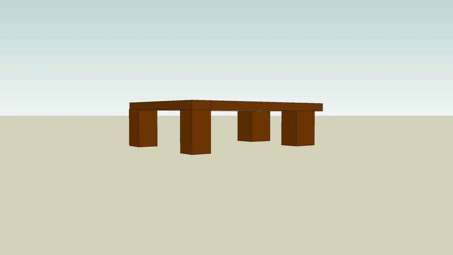 table | 3D Warehouse
