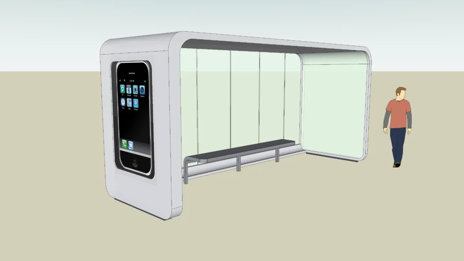 bus stop | 3D Warehouse