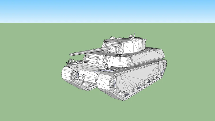 World of tanks T1 Heavy (Untextured) | 3D Warehouse