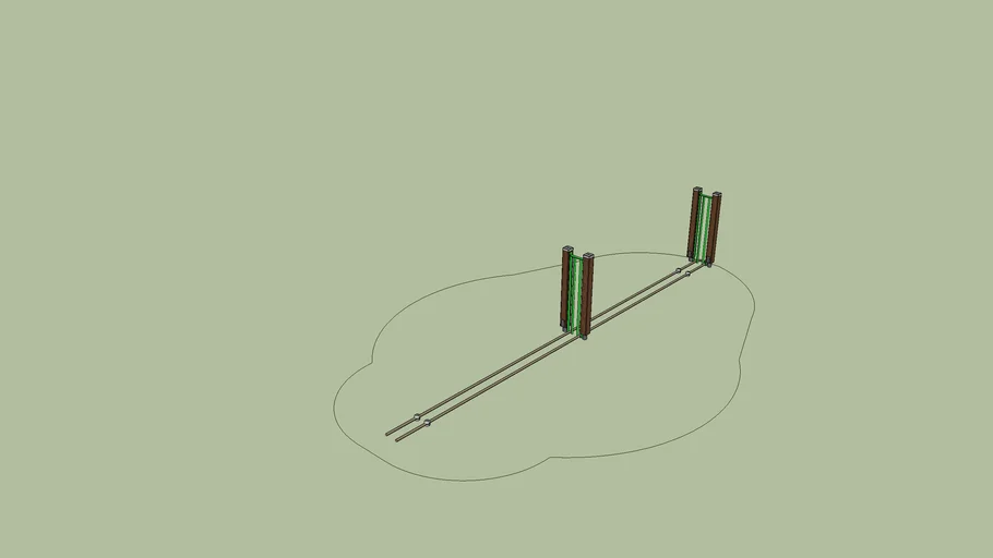 081255m Batteling ropes | 3D Warehouse