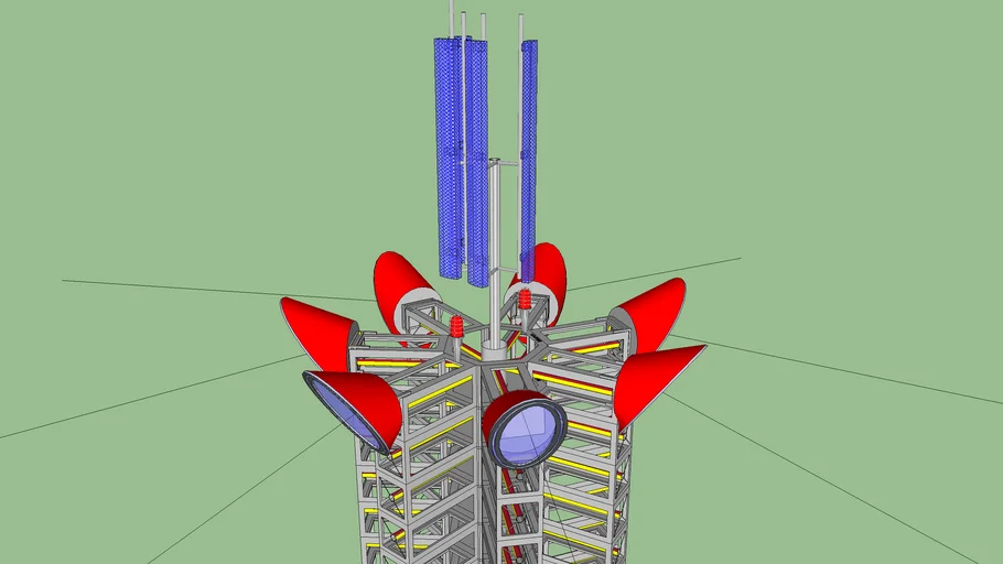 Freedom Tower 3 (Marco's detailed design) Zoom and PATIENCE required ...
