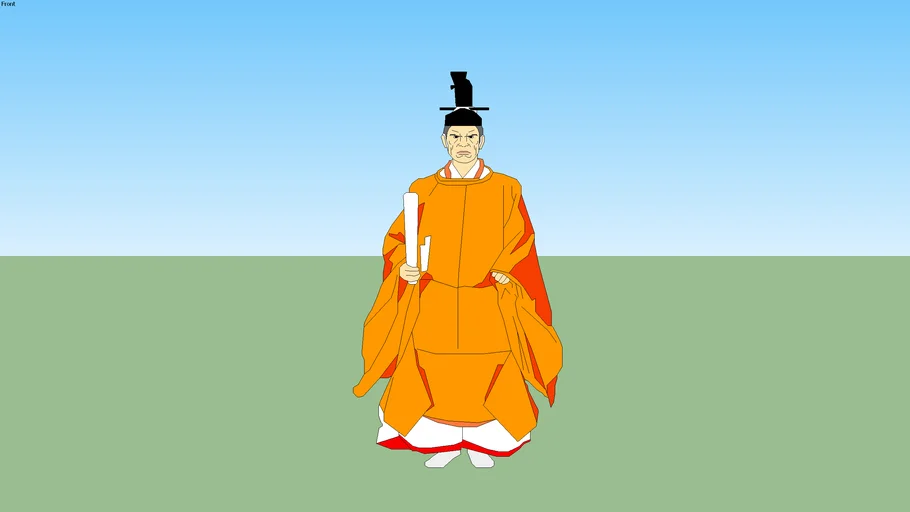 2d Japanese Emperor | 3D Warehouse
