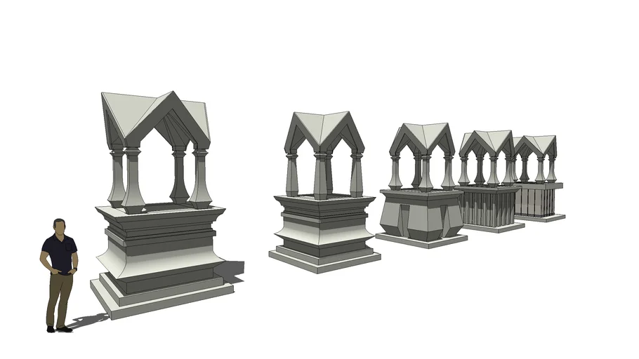 spirit house, ជំនាងផ្ទះ, ផ្ទះដូនតា, | 3D Warehouse