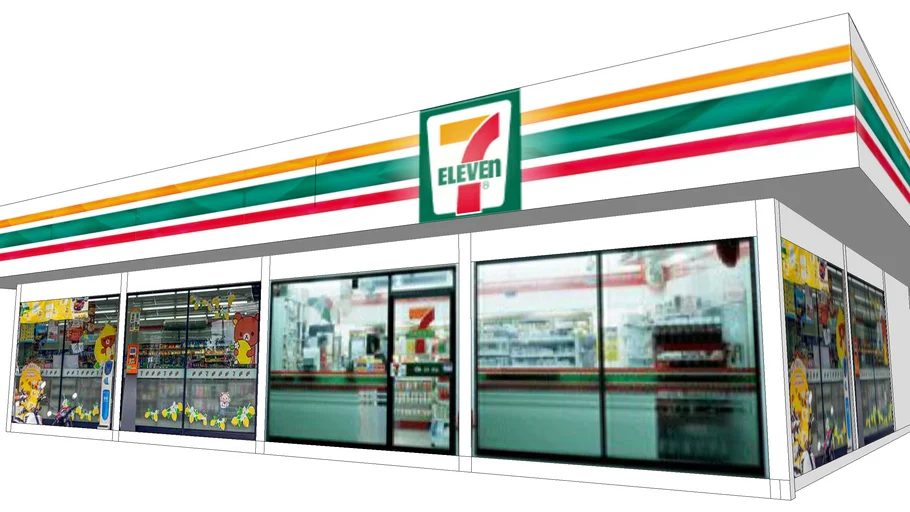 7-11 Shop | 3D Warehouse