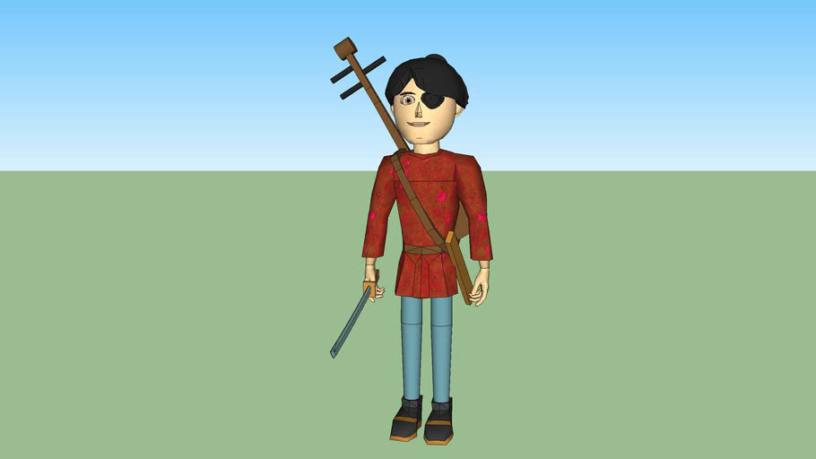 Kubo (The Two Strings) | 3D Warehouse