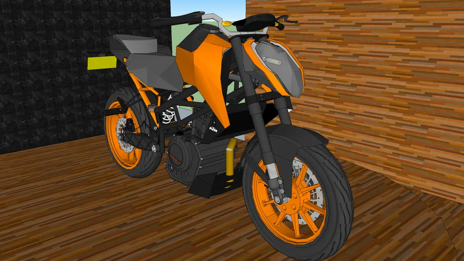 Proyecto duke 200 ktm (pesado) | 3D Warehouse