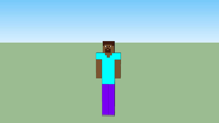 minecraft steve character | 3D Warehouse