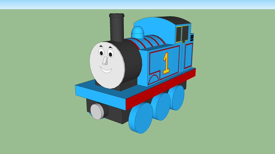 Wooden Railway Thomas | 3D Warehouse