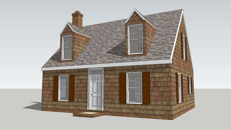 Cape Cod House | 3D Warehouse