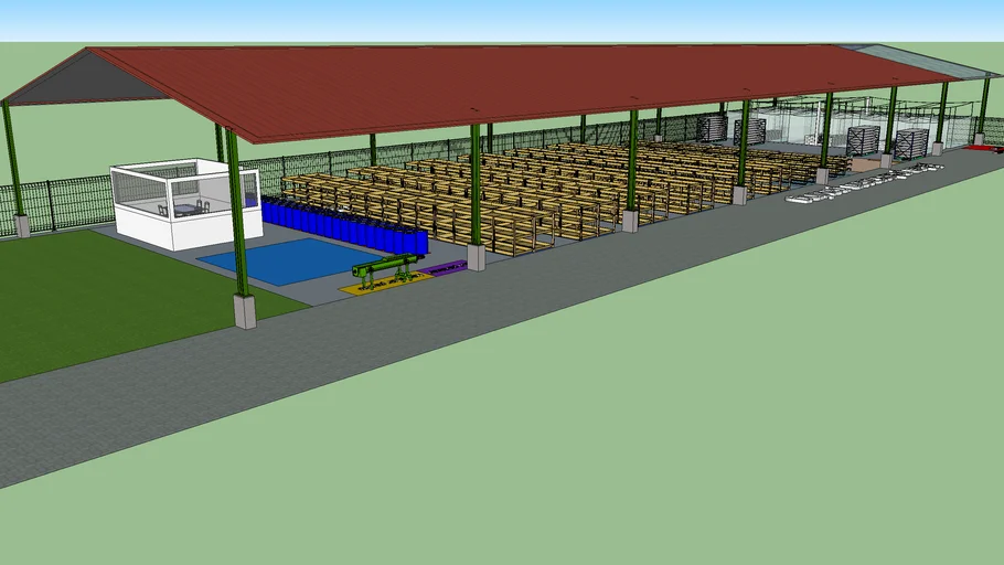Full Pack warehouse | 3D Warehouse