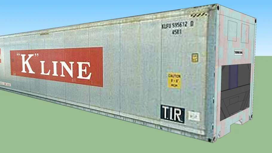 K-Line Reefer Container | 3D Warehouse