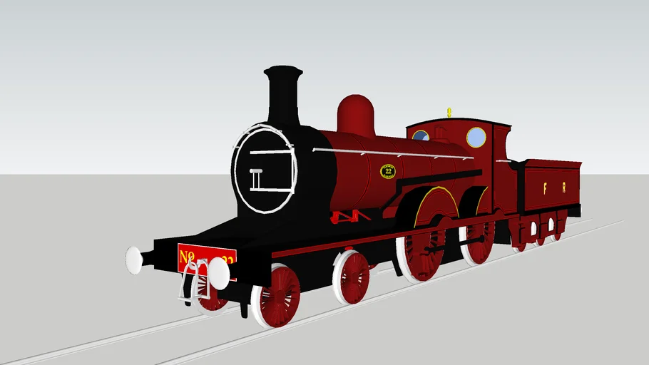 Furness Railway No. 22 (1896) | 3D Warehouse