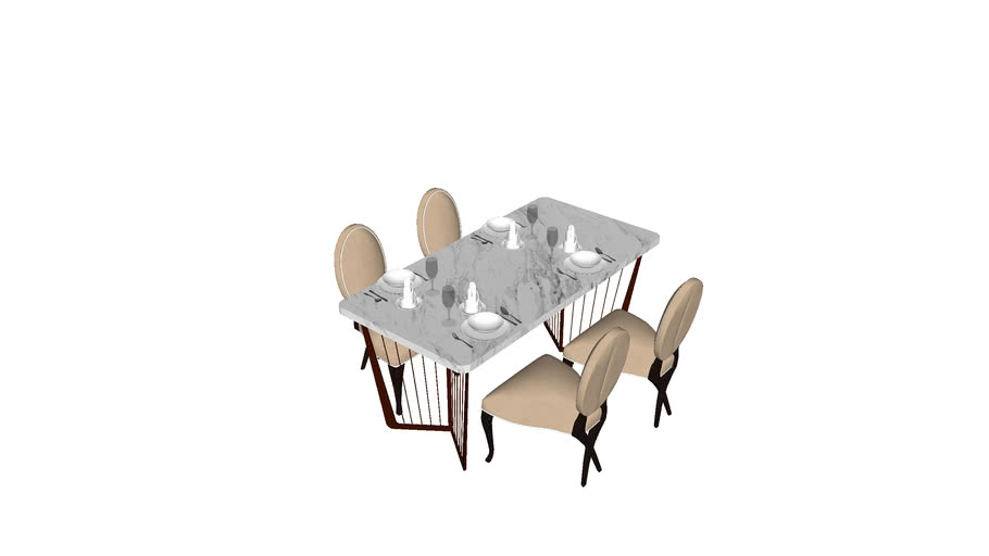 Dining Set | 3D Warehouse