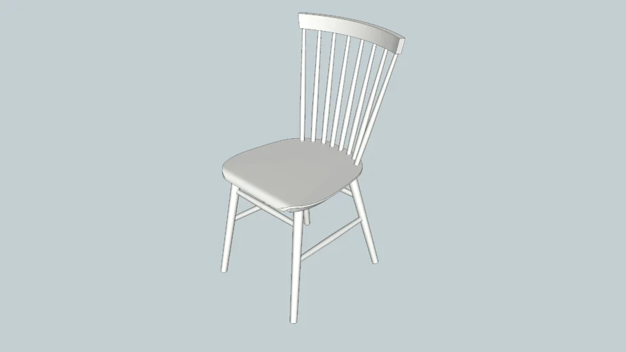 White chair | 3D Warehouse