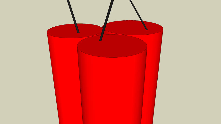 Keg of dynamite | 3D Warehouse