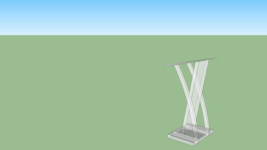 Podium Acrilico | 3D Warehouse