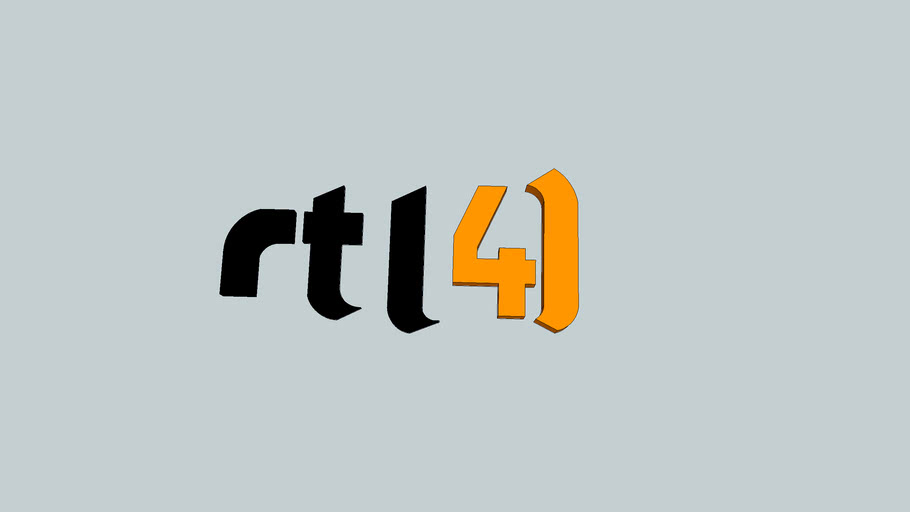 sketsup RTL 4 logo | 3D Warehouse