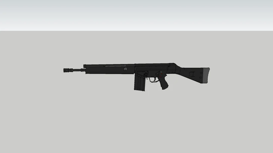 HK G3 ASSAULT RIFLE | 3D Warehouse