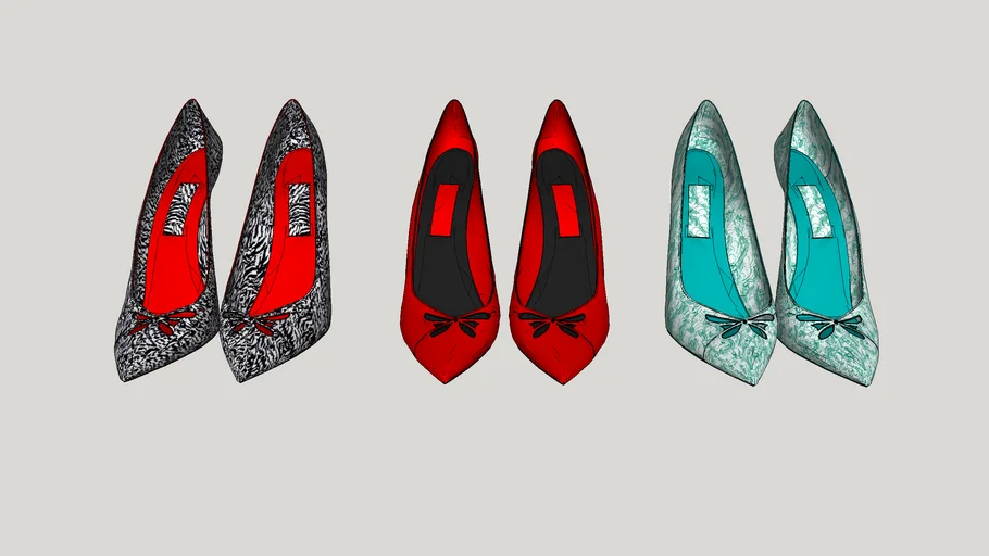 Female shoes | 3D Warehouse