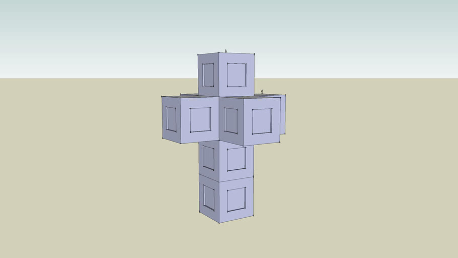 Unfolded HyperCube | 3D Warehouse