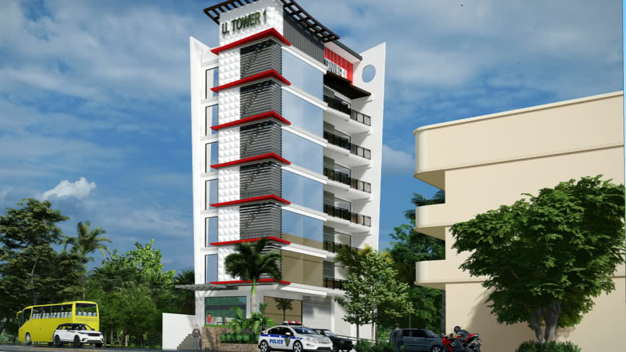 7 STOREY COMMERCIAL BLDG. | 3D Warehouse