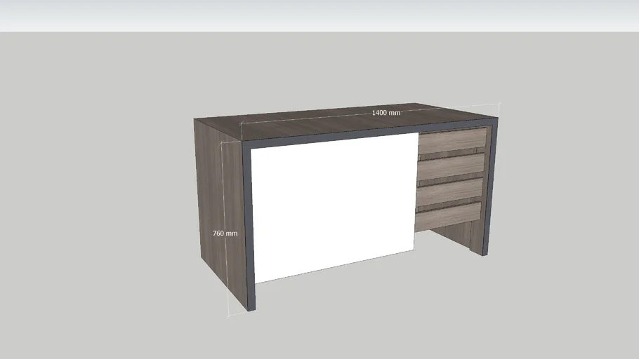 office table | 3D Warehouse