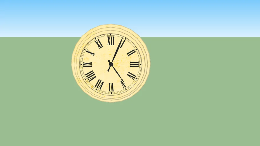 WALL CLOCK | 3D Warehouse