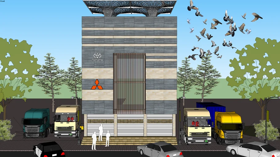 SHOWROOM EXTERIOR | 3D Warehouse