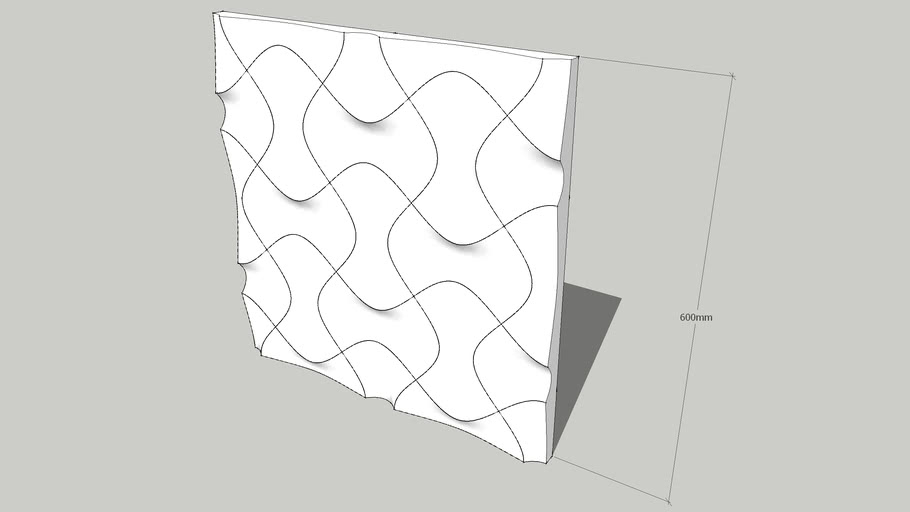 3D Wall Cladding_07 | 3D Warehouse