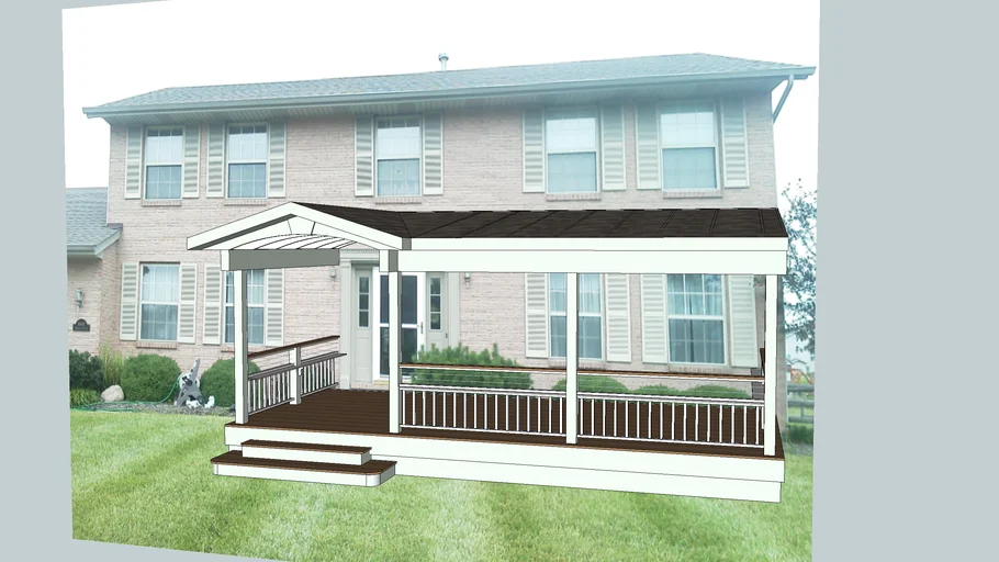 Front porch | 3D Warehouse