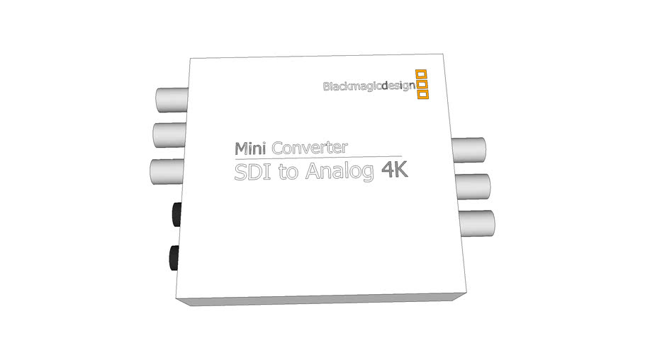 Blackmagic Design Mini Converter | 3D Warehouse
