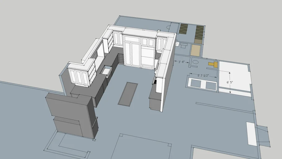 miller kitchen | 3D Warehouse