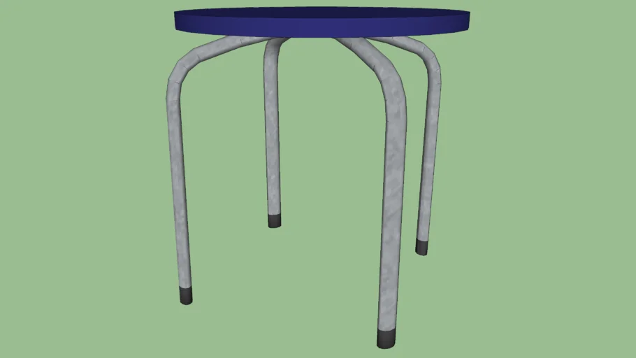 kursi plastik bulat-firman | 3D Warehouse