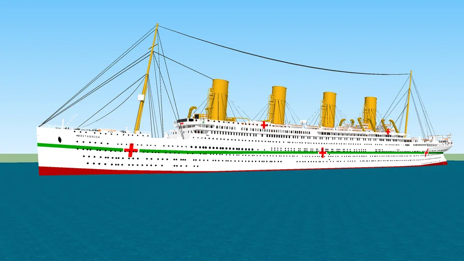 hmhs britannic 1915! | 3D Warehouse