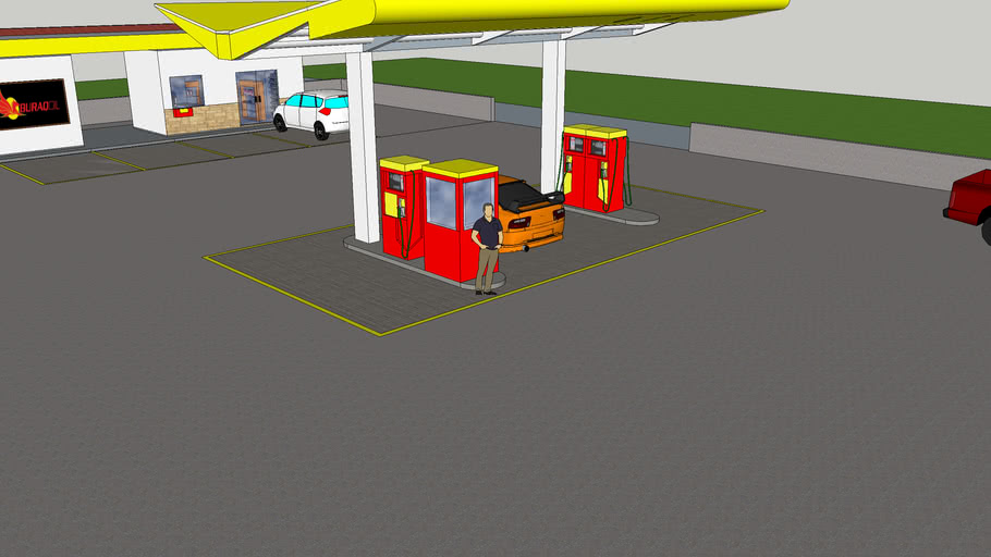 Petrol Station | 3D Warehouse