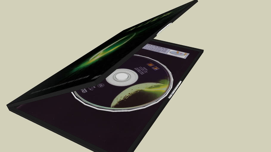 Alien DVD cover | 3D Warehouse