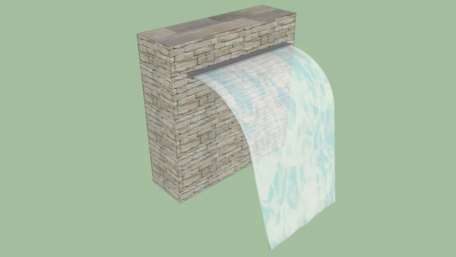 Waterfall | 3D Warehouse