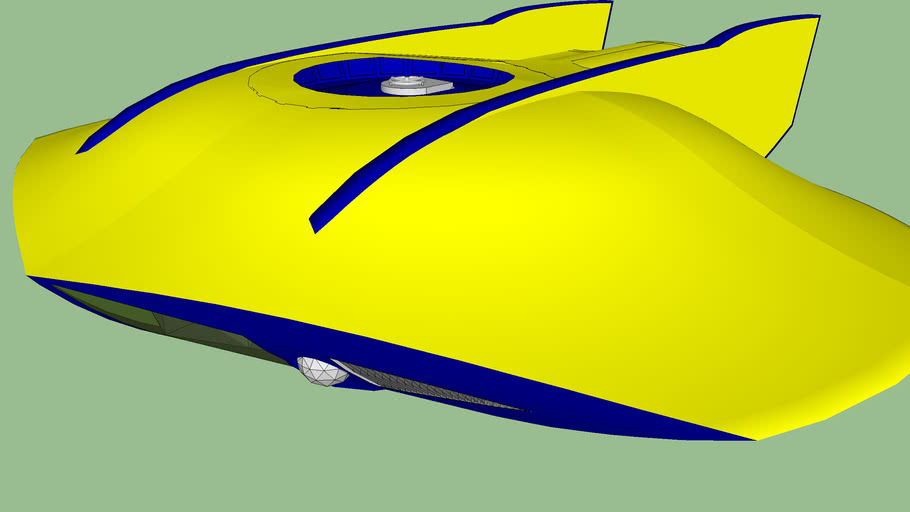 Flying Sub, 'Voyage to the Bottom of the Sea' | 3D Warehouse