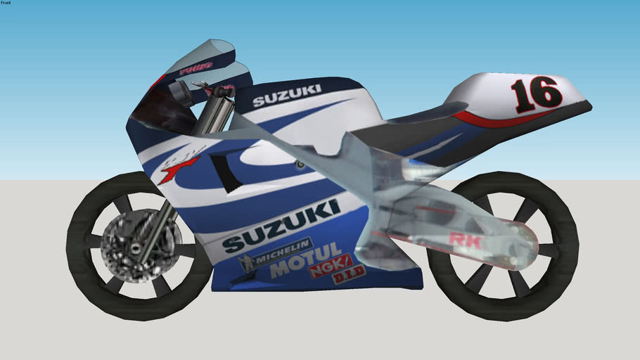 Suzuki RGV 500 Team Suzuki 1999 | 3D Warehouse