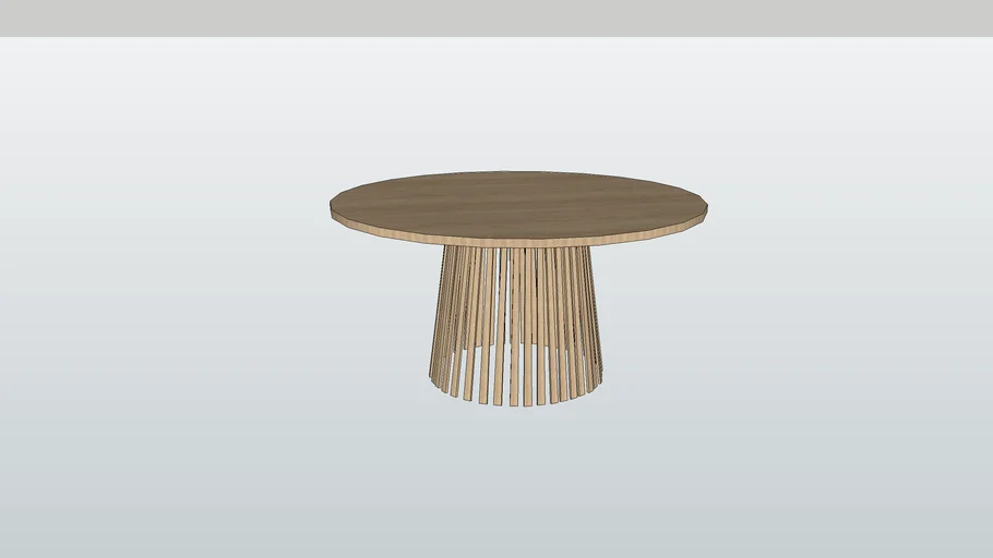 Goossens Eettafel Jeanette | 3D Warehouse