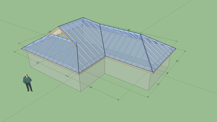 Dutch Gable Roof 1 Rev 2 | 3D Warehouse
