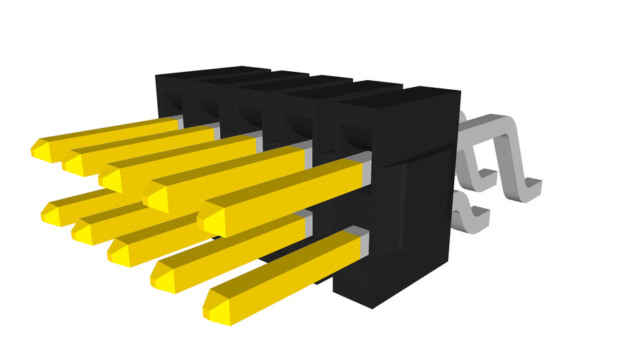 Samtec FTSH-105-01-L-DH | 3D Warehouse