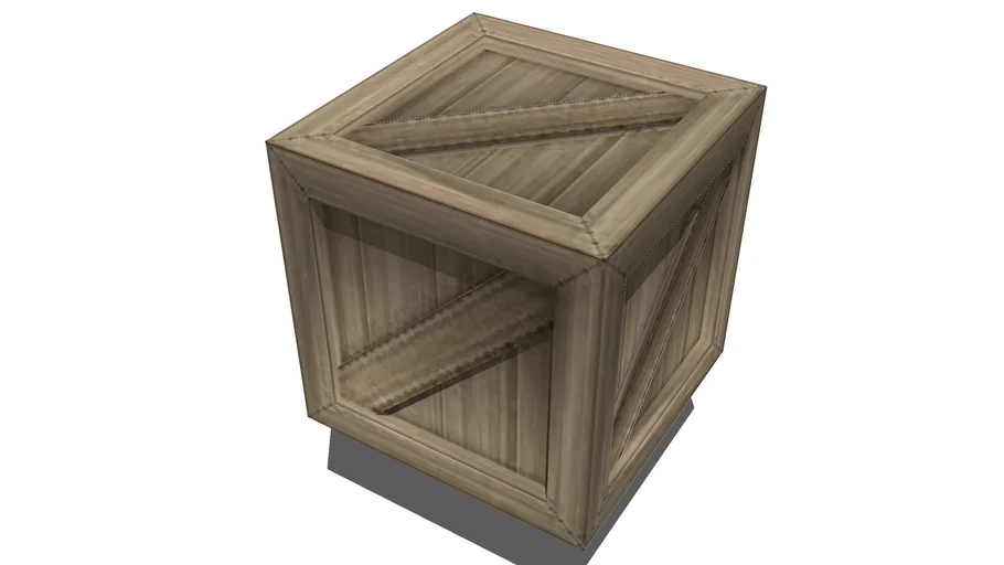 Wooden Crate | 3D Warehouse