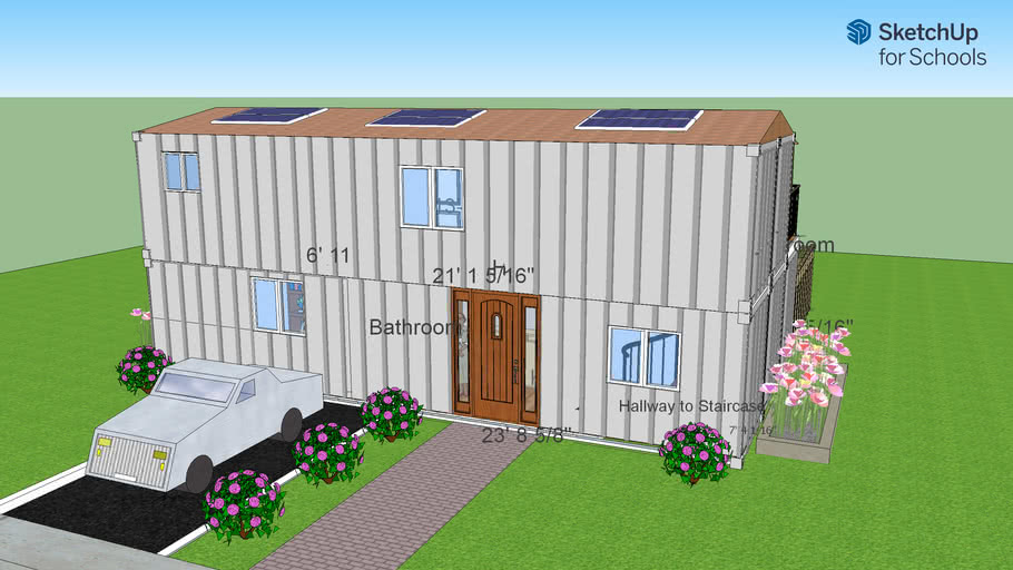 Container Home 4 | 3D Warehouse