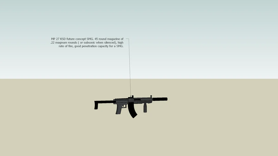 MP 27 KSD SMG | 3D Warehouse