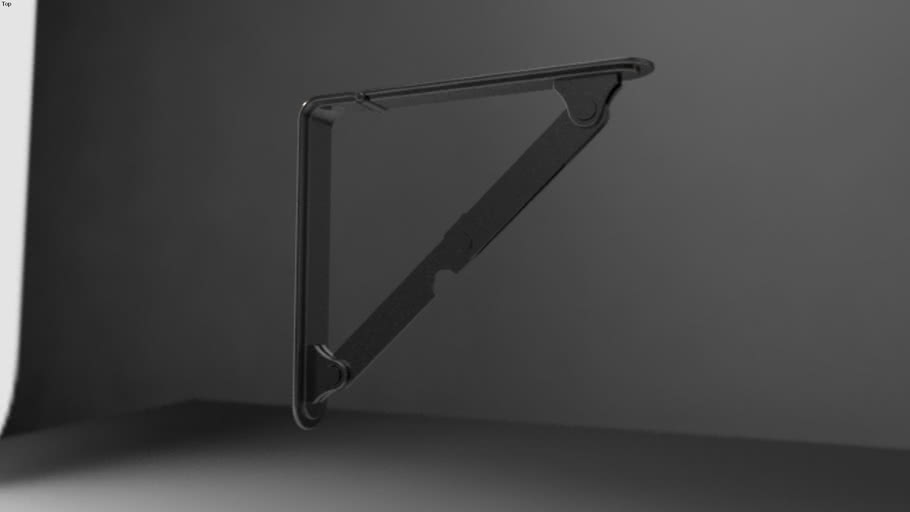 Folding L Bracket - For Shelving or signage | 3D Warehouse