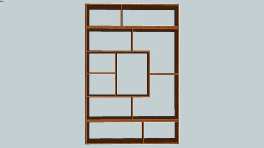 Display Bookcase | 3D Warehouse