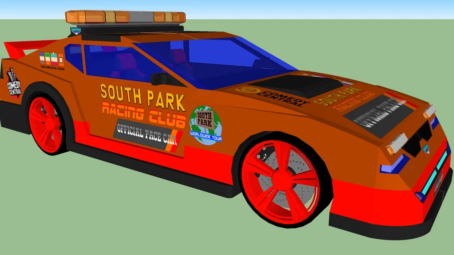South Park Racing Club Official Pace Car | 3D Warehouse