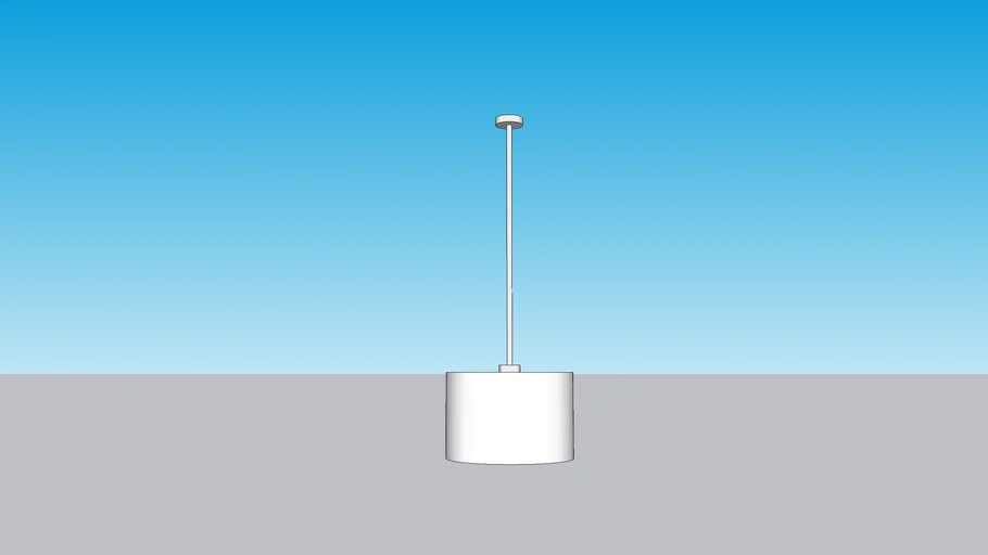 Pendant Drum Light | 3D Warehouse