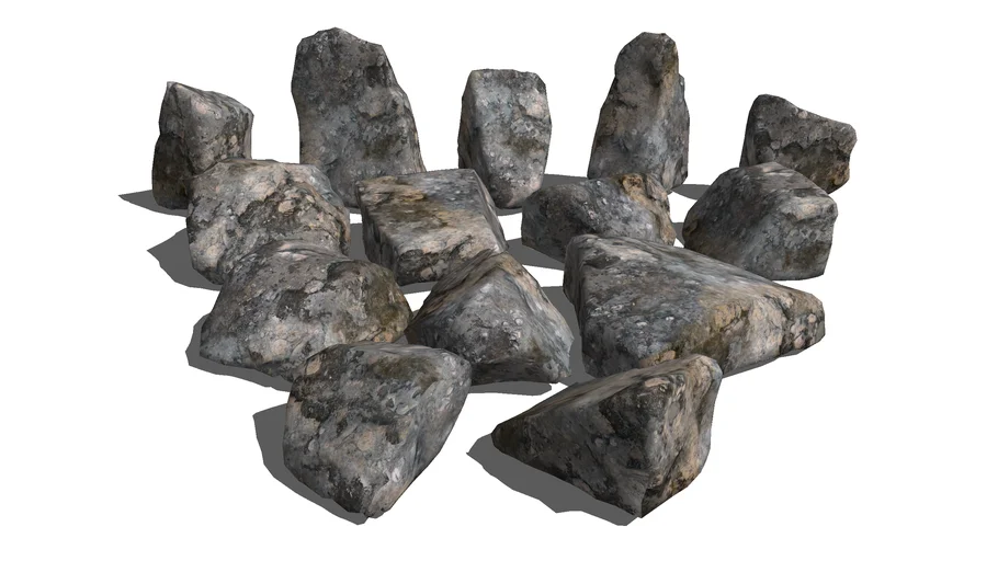 Sand Rocks | 3D Warehouse